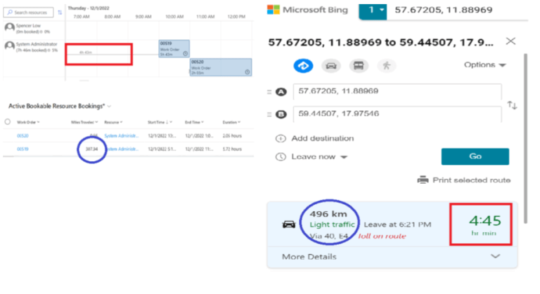 D365 Field Service – How is travel distance and time calculated ...