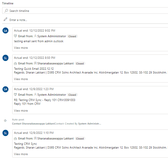 Show correct Sent / Received date time of email on Timeline | Power ...